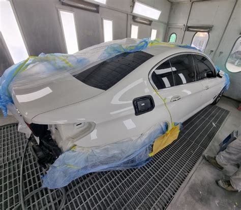 분당 자차보험수리 주차중발생 사고 판금도색 광택 발수코팅 서비스까지 네이버 블로그