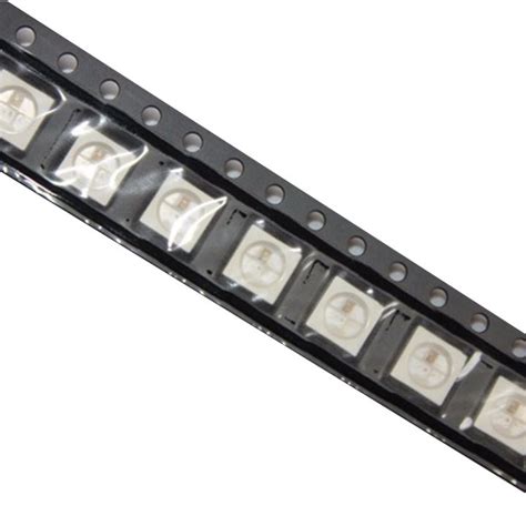 Pcs WS B Pins LED Chip RGB SMD White Version WS