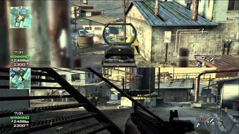 New Mw3 Gameplay Split Screen Youtube