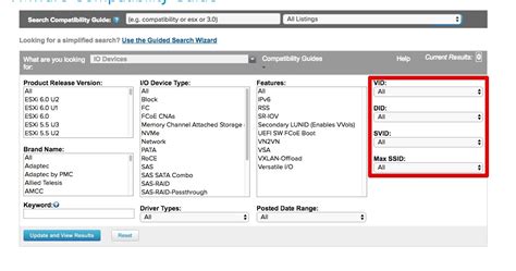 Identify Nic Driver And Firmware Versions With Esxcli