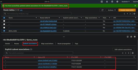 Associating Subnets With Route Tables Geeksforgeeks