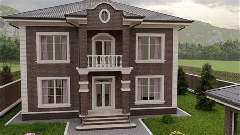 Проект двухэтажного дома Youtube