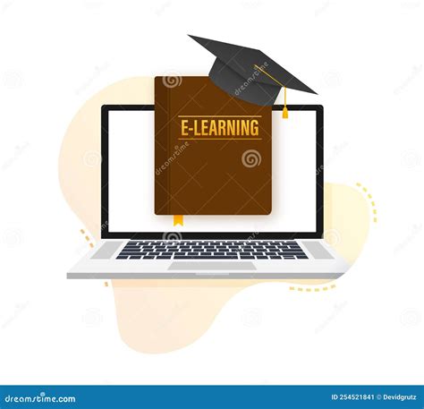 E Learning Online Education Concept Banner Online Training Courses