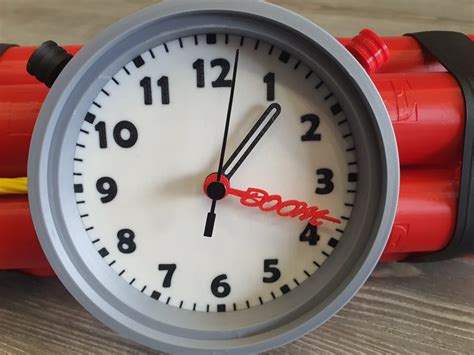 Dynamite Clock Kit 011 By Rober7crow Makerworld Download Free 3d Models