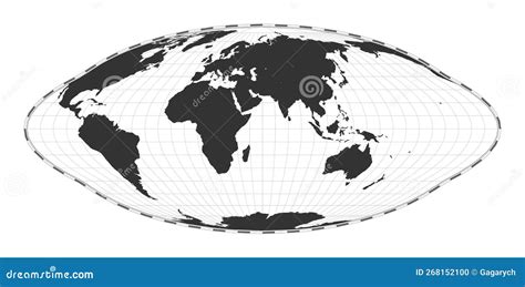 Vector World Map Stock Vector Illustration Of Decorative 268152100