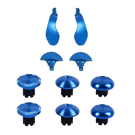 Aooower Metal Thumbsticks Back Paddles For Game Controller Analog