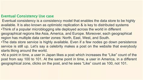 Eventual Consistency Vs Strong Consistency What Is The Difference Ppt