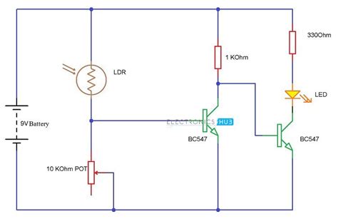 Light Detector Using Ldr Light Detector Led Trailer Lights Light Sensor