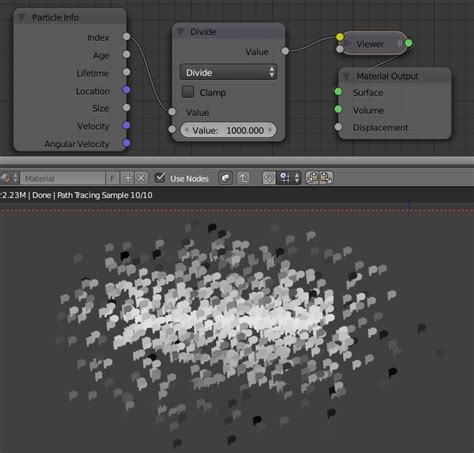 Python Particles And Random Numbers And Cycles Render Blender Stack Exchange