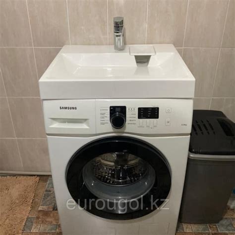 Раковина над стиралкой Luxe 50 продажа цена в Алматы Умывальники и пьедесталы от Eurougol