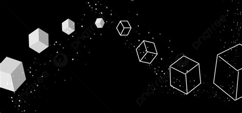 Geometric Solid Linear Background Wallpaper Black Cube Background Image And Wallpaper For