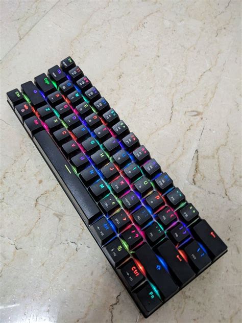 60 Gaming Keyboard Ck62 Computers And Tech Parts And Accessories Computer Keyboard On Carousell
