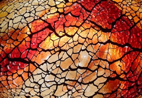 Premium Photo Break Glass Orange Color Abstract Background And Texture
