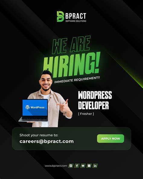 wordpressdeveloper jobopening webdevelopment php javascript html… aparna ashok