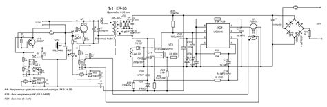 Схема импульсного зарядного устройства для автомобильного аккумулятора Схемы
