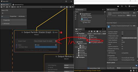 Blank Shader Graph Is Not Included In Vfx Shader Graph Unity Engine