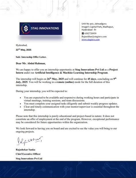 Internship Ai Machinelearning Artificialintelligence Remoteinternship Careergrowth