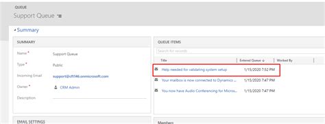 Create A Support Queue In Dynamics 365 Crm D365 Demystified