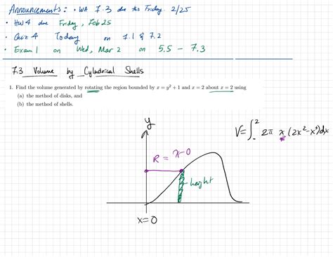Calc2 008 Lecture 5b Calc Ii Announcements • Wa F 3 Die This