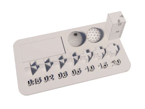 📁 Simple Test File・free Stl File For 3d Printing・cults