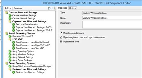 Imaging With Usmt In Winpe Mode Rsccm