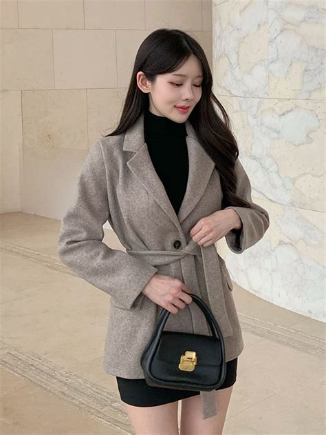 [🎉아우터day 당일출고] 야드 코트 핸드메이드코트 숏코트 벨트코트 모직코트 하프코트 울코트 핸드메이드 캐시미어코트 떡볶이