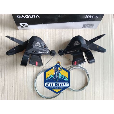 Ragusa Xm Shifter X Speed Pair Speed Left And Right Mtb Bike Shopee Philippines