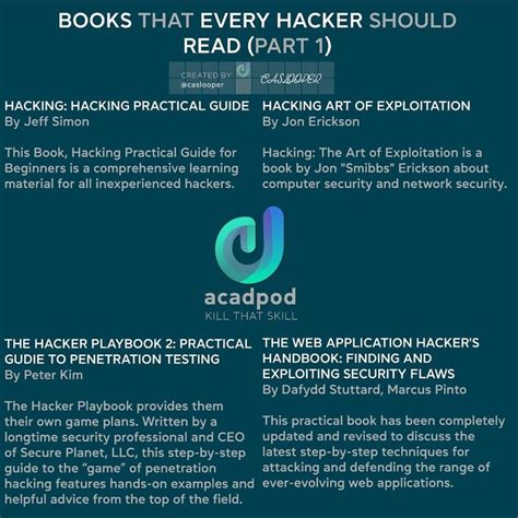 Top Books For Hackers