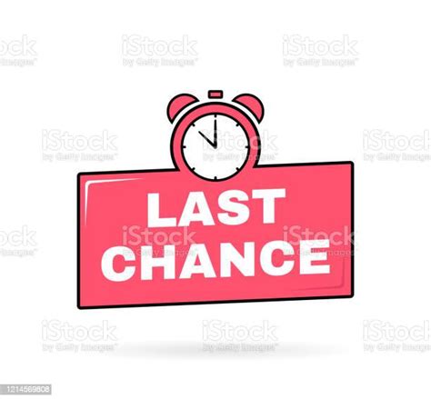 스톱워치 라벨이 부착된 마지막 기회 기하학적 배지 현대 벡터 일러스트레이션 예약하기에 대한 스톡 벡터 아트 및 기타 이미지