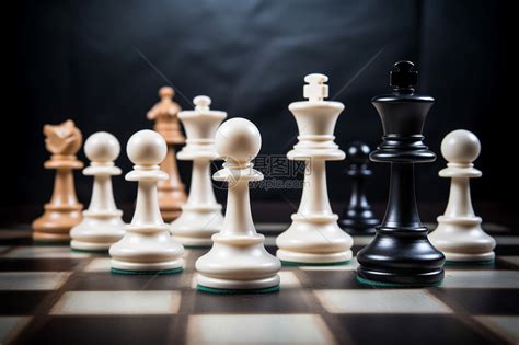 棋盘上的棋子高清图片下载 正版图片600608018 摄图网