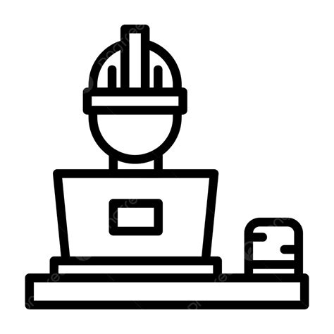 작업자 라인 아이콘 벡터 작업자 아이콘 엔지니어 장비 Png 일러스트 및 벡터 에 대한 무료 다운로드 Pngtree