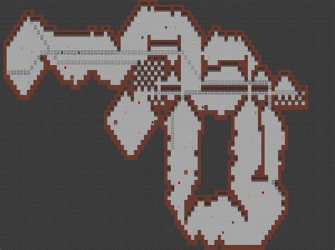 output variations and algorithm description from my dungeon generator r proceduralgeneration