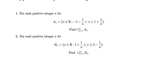 Solved For Each Positive Integer N Let An X Chegg Com