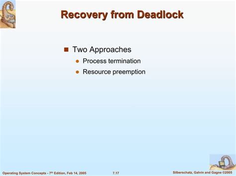 Lecture 10 11 For Deadlock Operating Systemppt