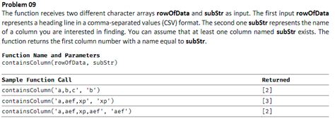 Solved Problem 09 The Function Receives Two Different