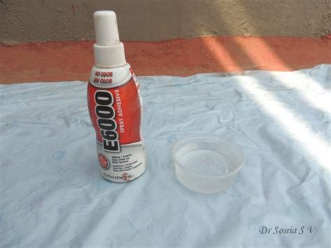 Cards And Crafts Spray Glue Tutorial