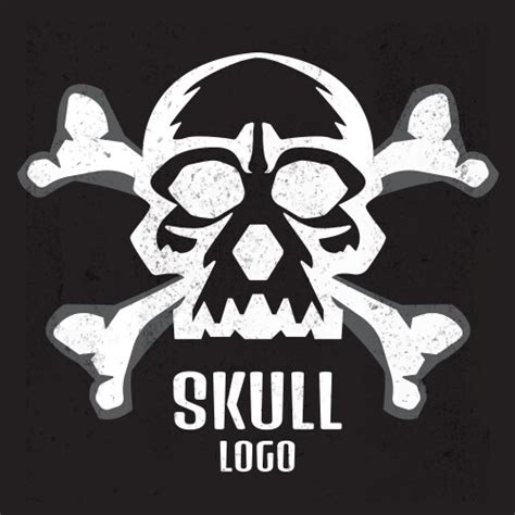 Logo Death Skull Vector Images Over 18 000