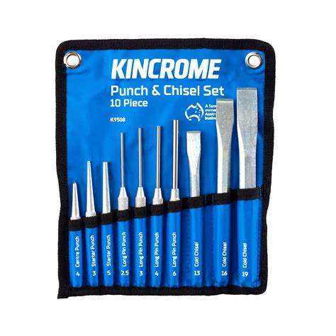Punch And Chisel Set 10 Piece Kincrome Tools Kincrome