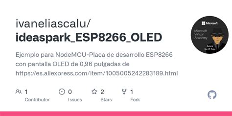 Github Ivaneliascaluideasparkesp8266oled Ejemplo Para Nodemcu Placa De Desarrollo Esp8266