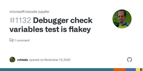 debugger check variables test is flakey · issue 1132 · microsoft