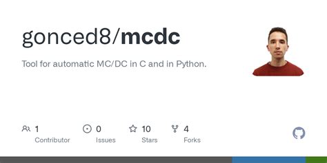 Github Gonced8mcdc Tool For Automatic Mcdc In C And In Python