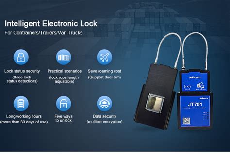 Jointech Jt701 GPS Smart Lock Container Security Padlock Vehicle Fleet Management GPS Tracking