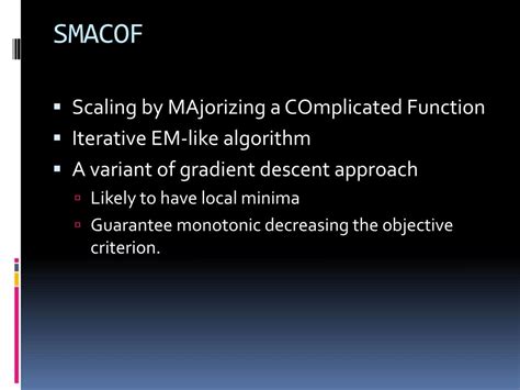 ppt parallel multidimensional scaling performance on multicore