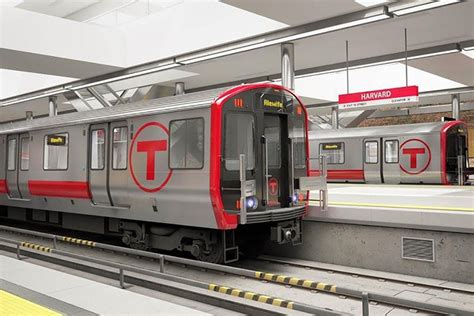 A Replica Of The New Red Line Trains Will Be On Display This Summer