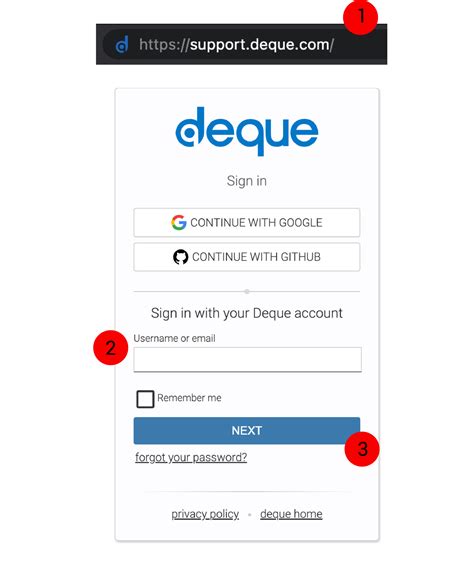 Access The Deque Help Center