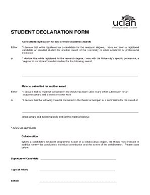Babe Declaration Form Pdf Fill Online Printable Fillable Blank PdfFiller
