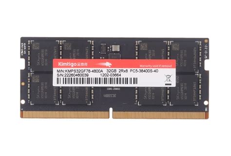 Kimtigo Custom Sodimm Ddr5 4800mhz Laptop Memory 8gb 16gb 32gb Manufacturer Supplier