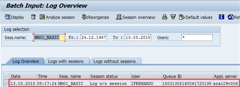 Create Lsmw With Bdc Recording Example Sap Integration Hub
