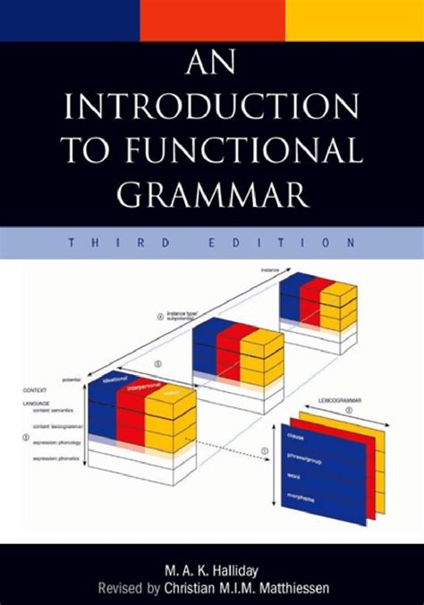Introduction To Functional Grammar The Third Edition Of The Classic