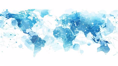 Global Connectivity Conceptual Background With World Map And Network Connections Premium Ai